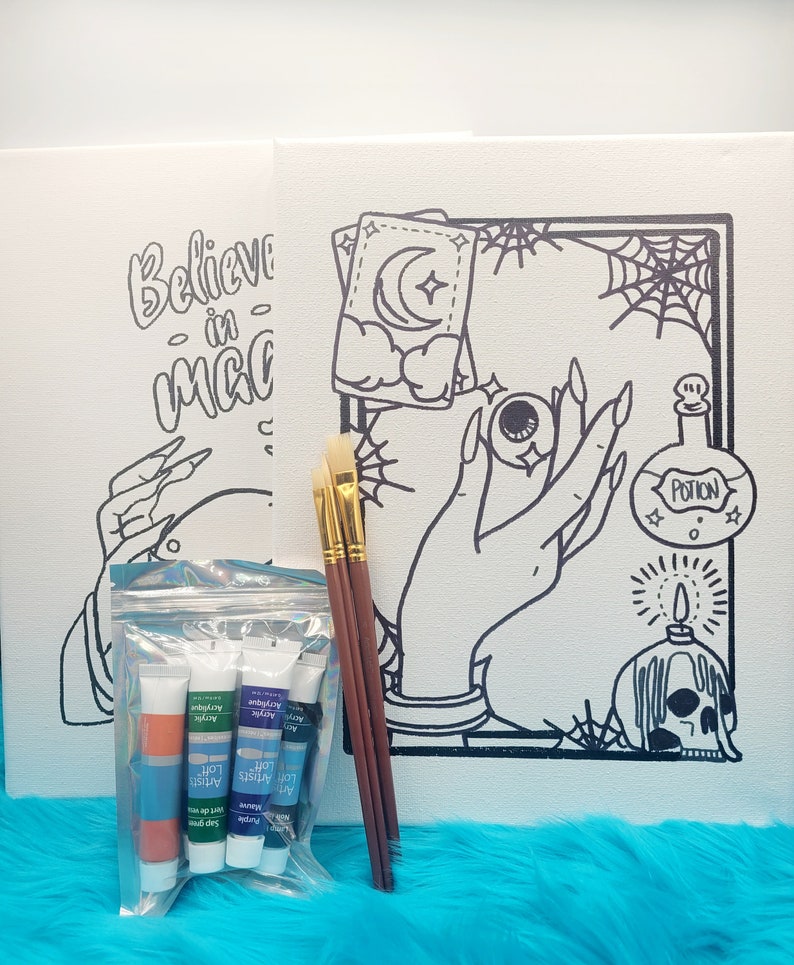 Magic Paint Night Kits Kits & How To Painting Visual Arts etna.com.pe