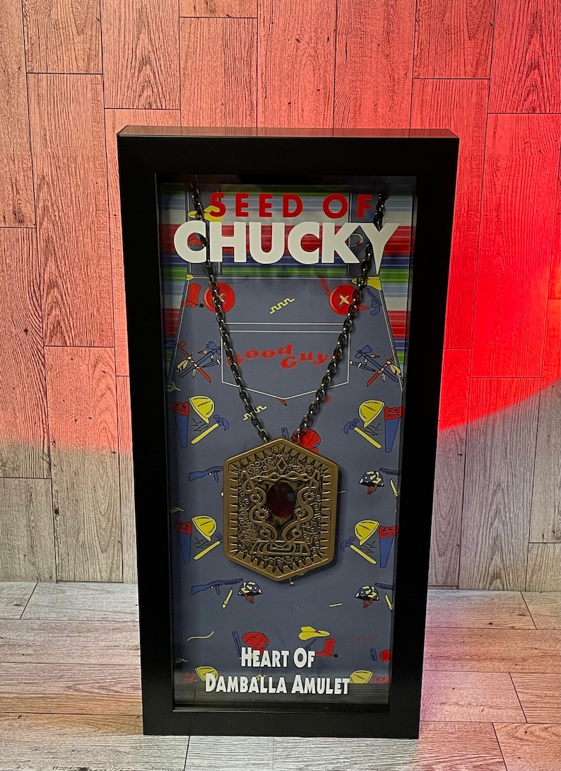Seed of Chucky Heart of Damballa Amulet Display - Etsy