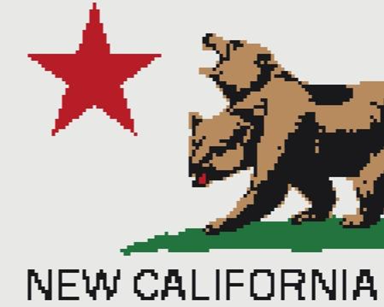 NCR New California Republic Flag PATTERN ONLY (beta) - Etsy