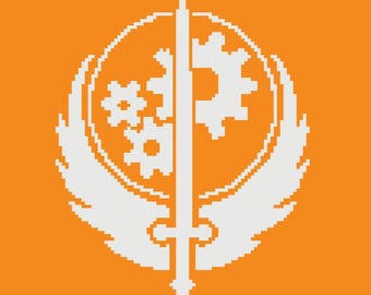 Brotherhood of Steel - Teal Flag PATTERN ONLY (beta) - Etsy