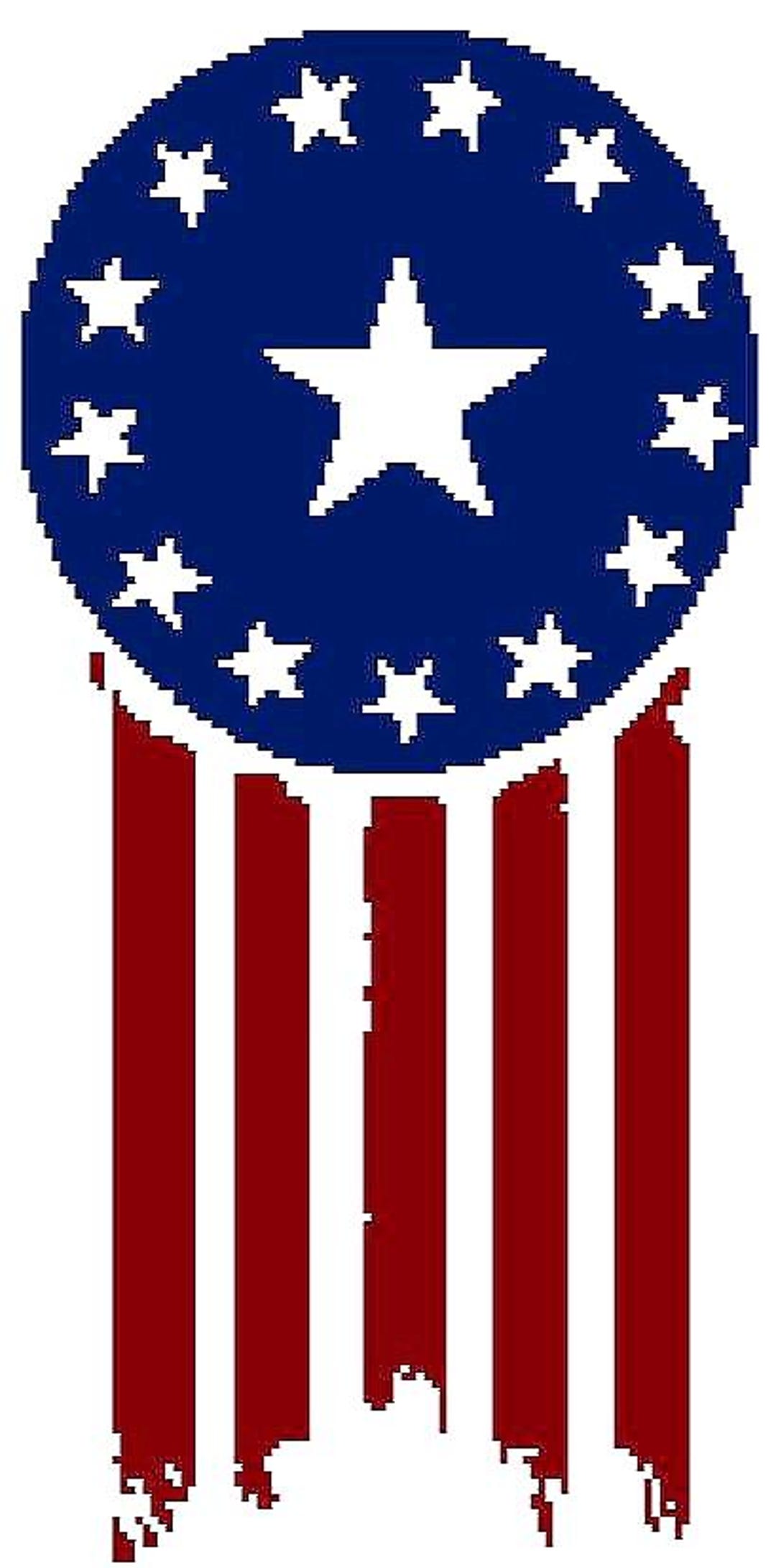 Old World Flag - PATTERN ONLY (beta) - Etsy