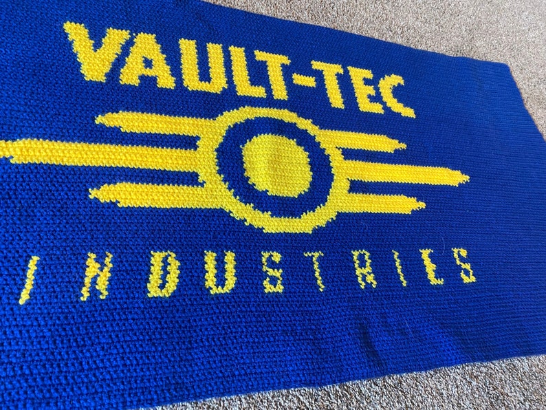 Vault Tec Flag - PATTERN ONLY (fallout) - Etsy