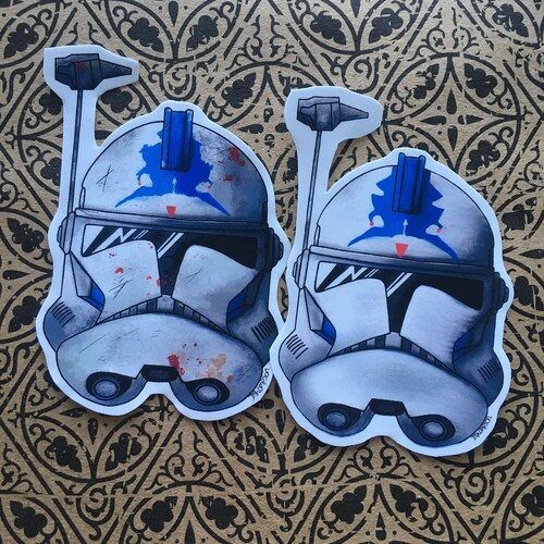 Fives Sticker Clone Helmet Sticker Clone Wars Star Wars - Etsy