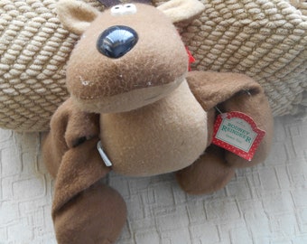Large Plush Reindeer - Etsy