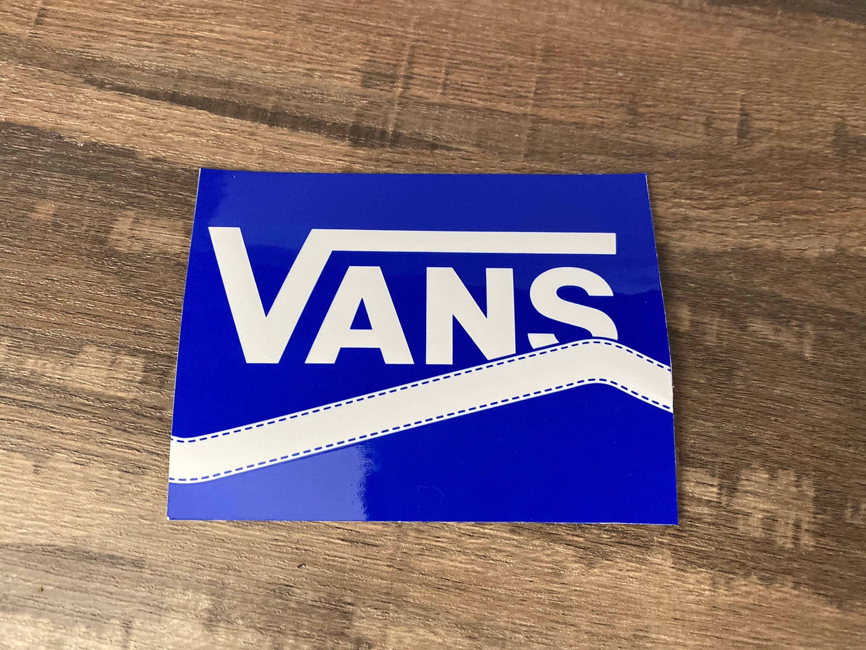 Vintage Vans Off The Wall Stickers | Etsy