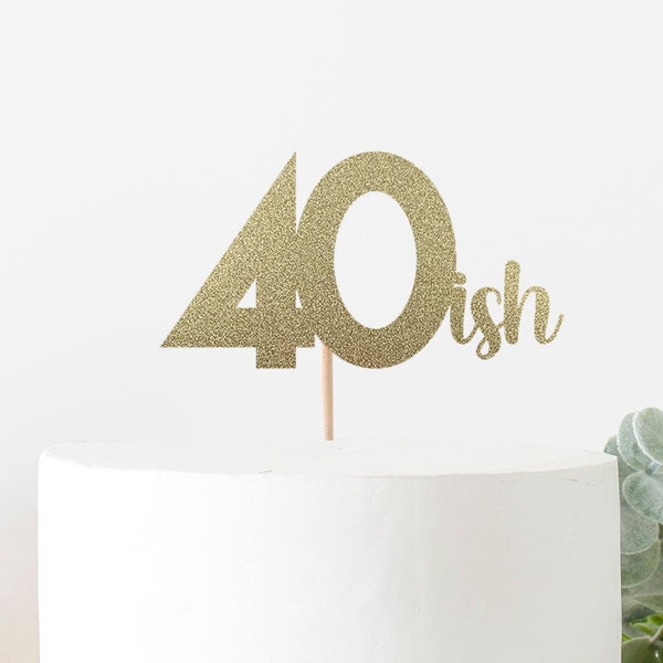 41 Cake Topper - Etsy