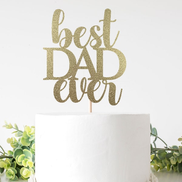 Dad Cake Topper - Etsy