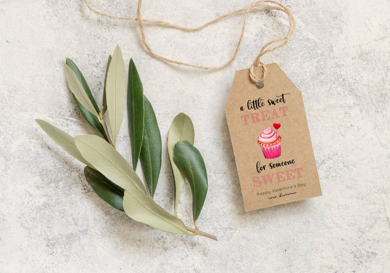 Editable A Little Sweet Treat for Someone Sweet Gift Tag Template ...