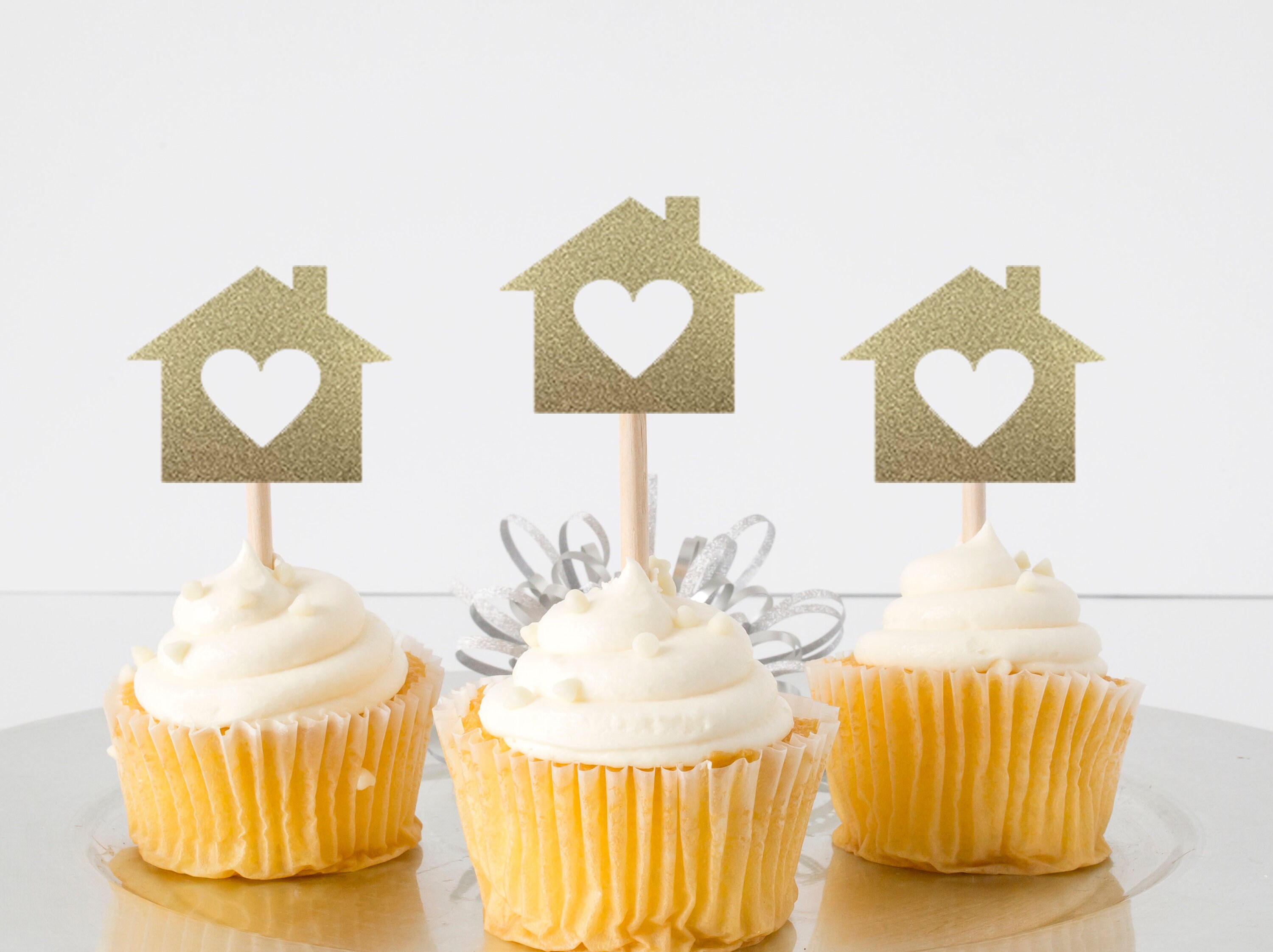 BUNDLE PACK Home Sweet Home Cake Topper House With Heart | Etsy