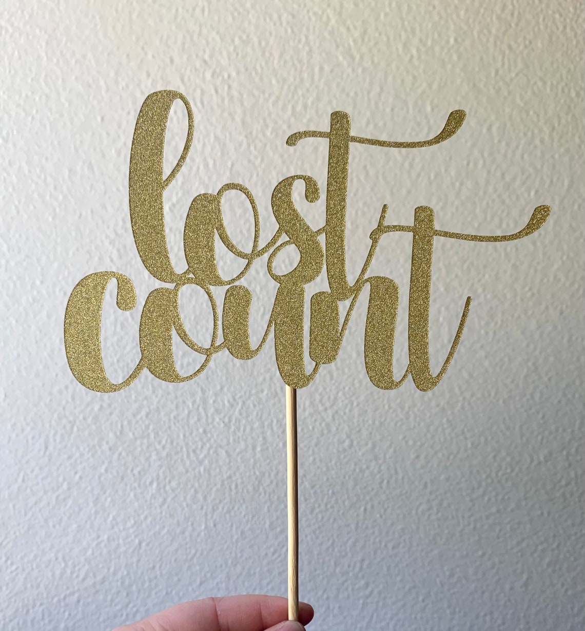 Lost Count Cake Topper For Birthday Party Funny Birthday Adult | Etsy