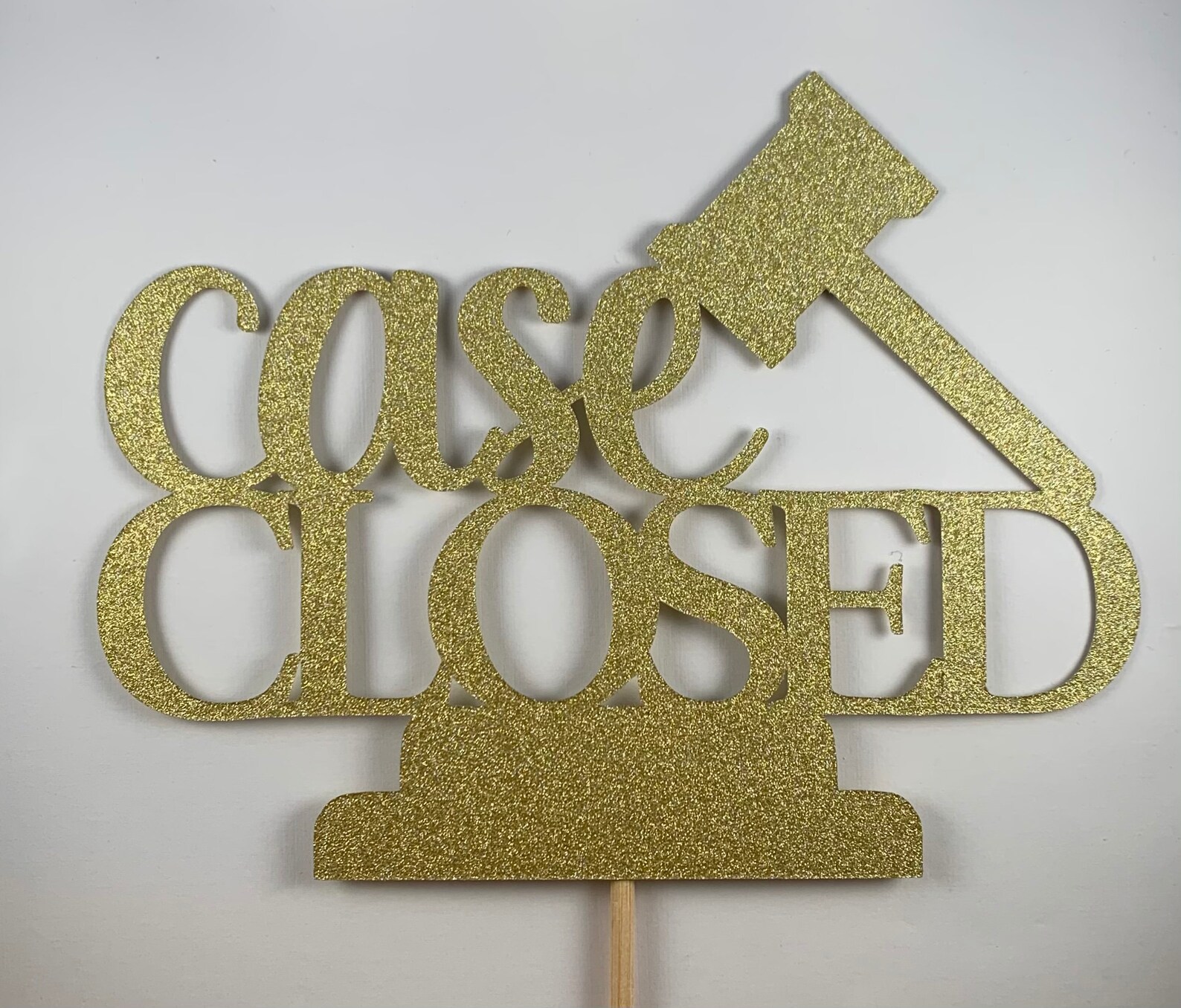 Case Closed Cake Topper for Law School Graduate Congrats - Etsy