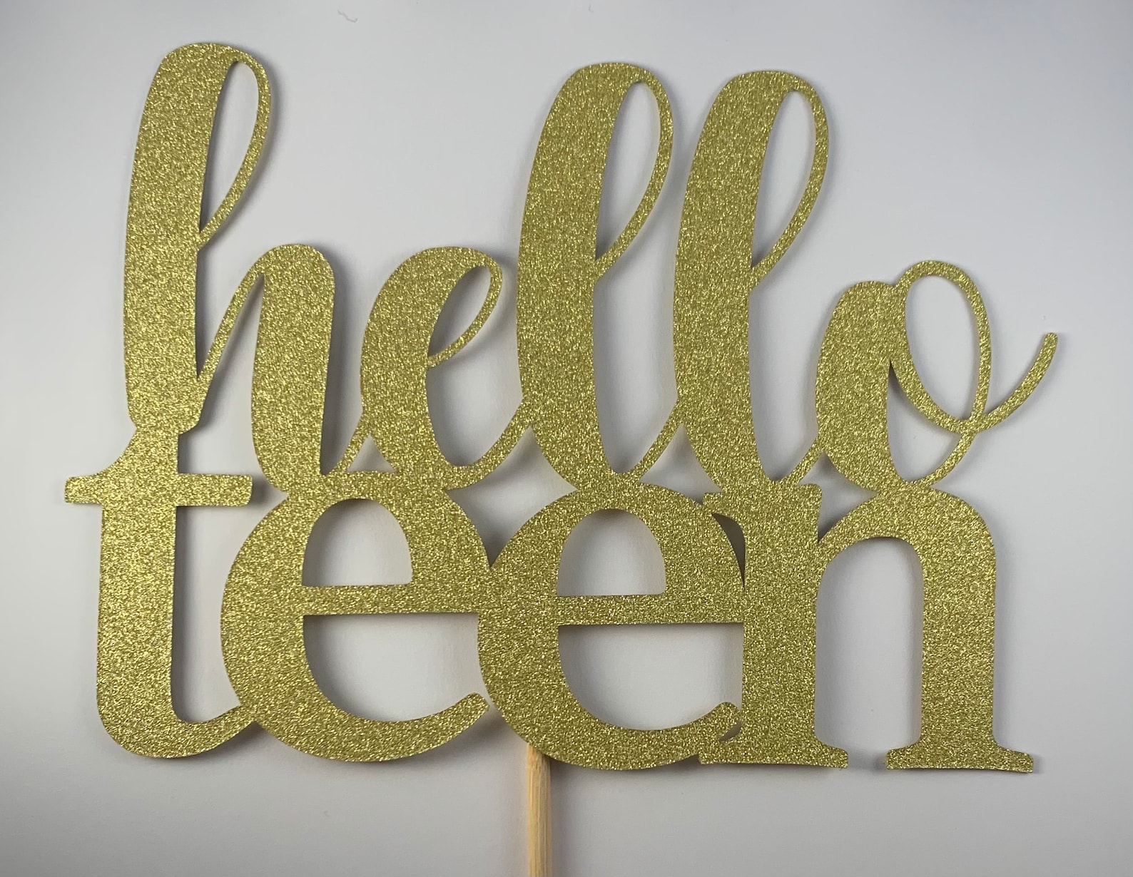 Hello Teen Cake Topper for Teenagers Birthday 13th Birthday | Etsy