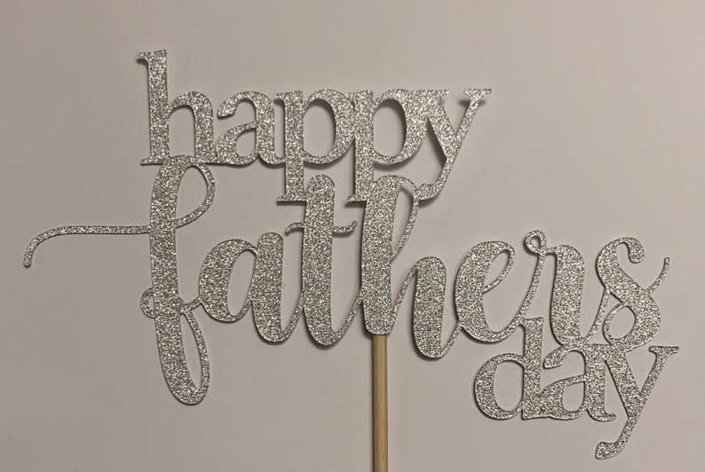 Happy Fathers Day Cake Topper for Father's Day, Happy Father's Day ...