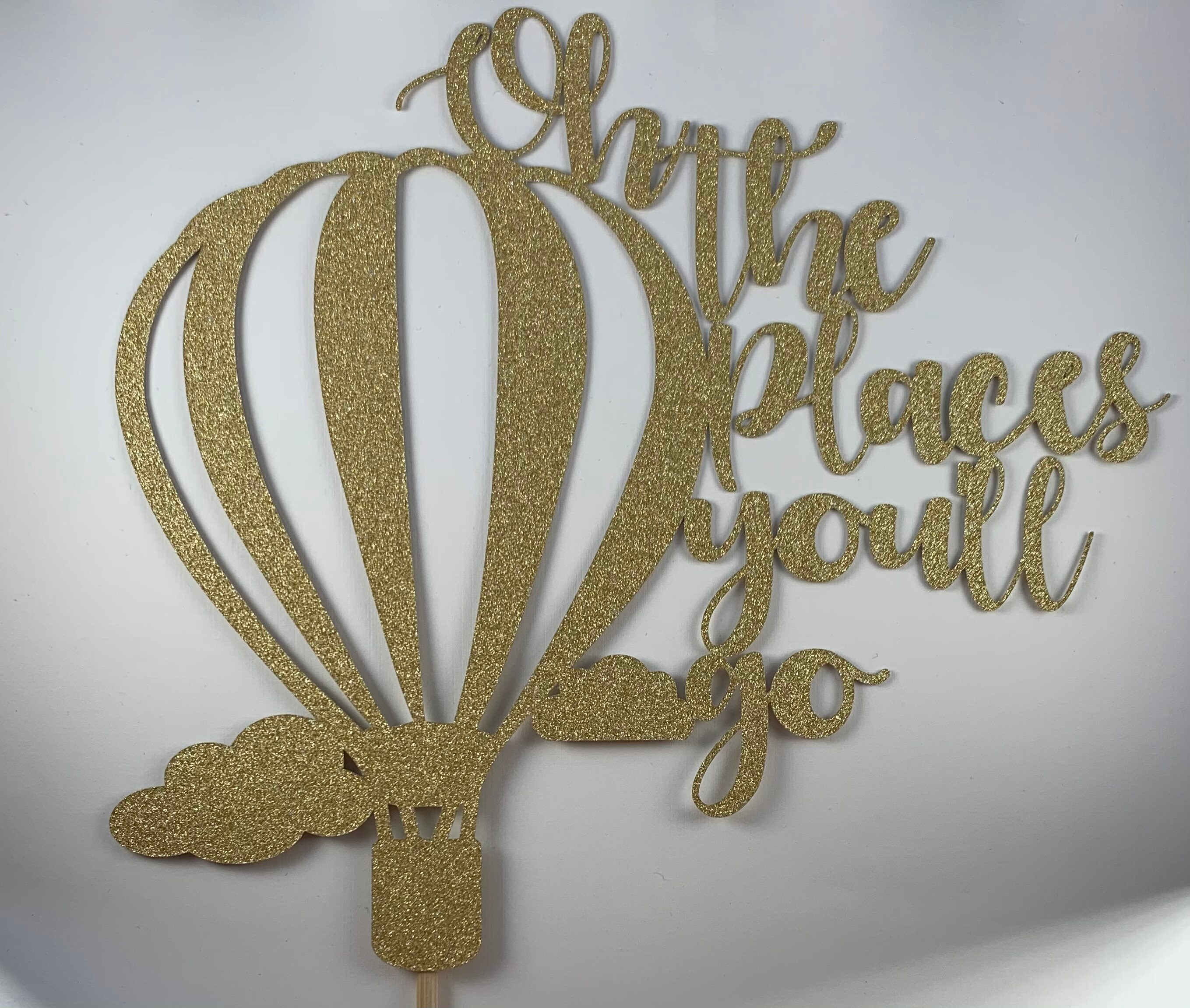 BUNDLE PACK Oh the Places You'll Go Hot Air Balloon | Etsy