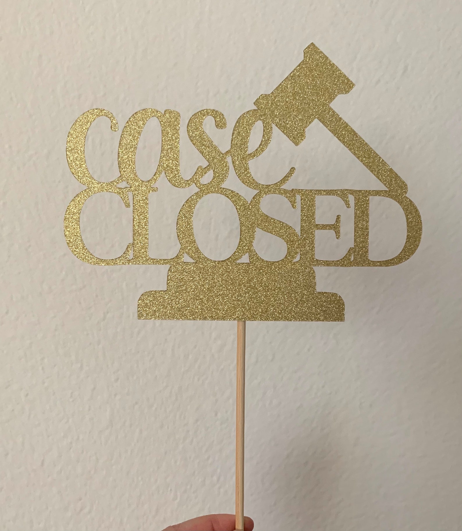 Case Closed Cake Topper for Law School Graduate Congrats - Etsy