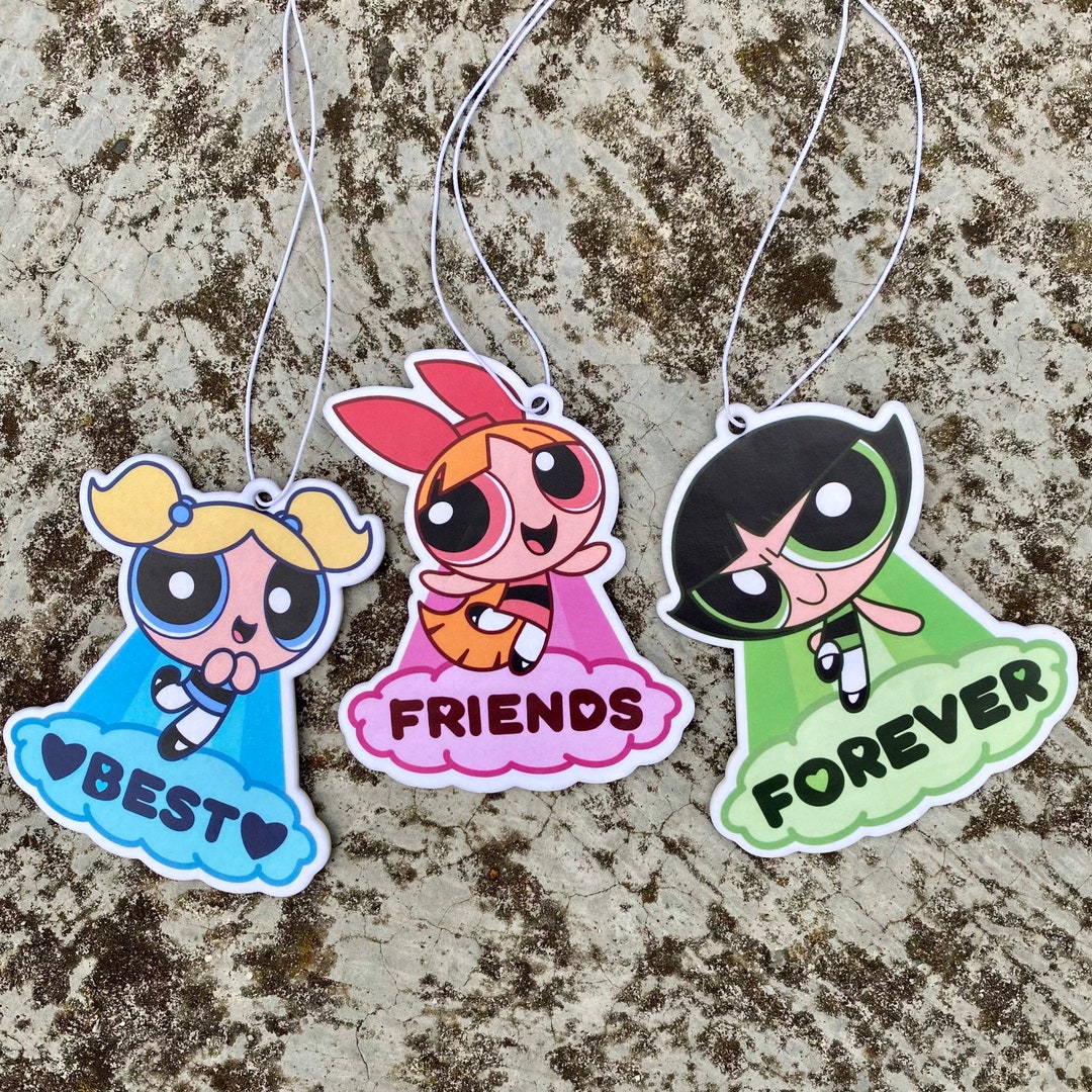 Powerpuff Girls Air Freshener: Pink Car Accessory, Kawaii Car Accessory ...