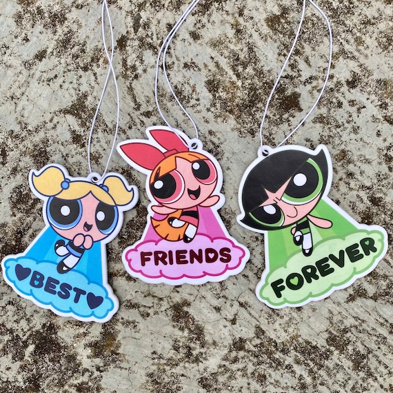 Powerpuff Girls Air Freshener: Pink Car Accessory Kawaii Car - Etsy