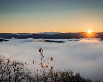 Wrapped Canvas West Virginia Almost Heaven Epic Sunset - Etsy