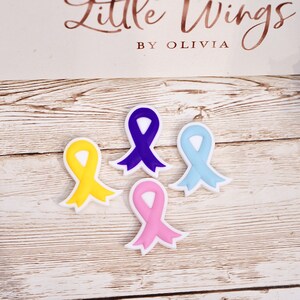 Awareness Ribbons - Pink Ribbon, Purple Ribbon, Yellow Ribbon, Lt. Blue ...