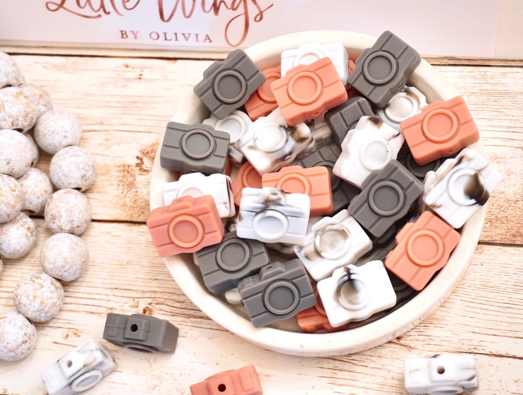 Camera - Silicone Focal Beads - Etsy