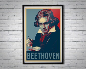 Beethoven Wall Art - Etsy