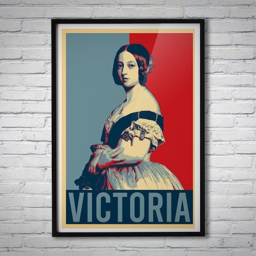 Queen Victoria Art Print - Etsy
