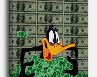 Daffy Duck Money - Etsy