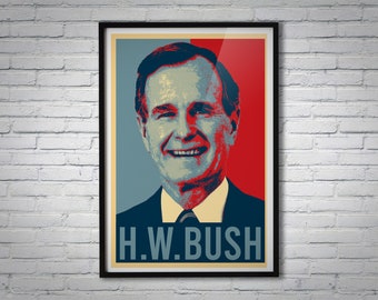 George W Bush Poster - Etsy