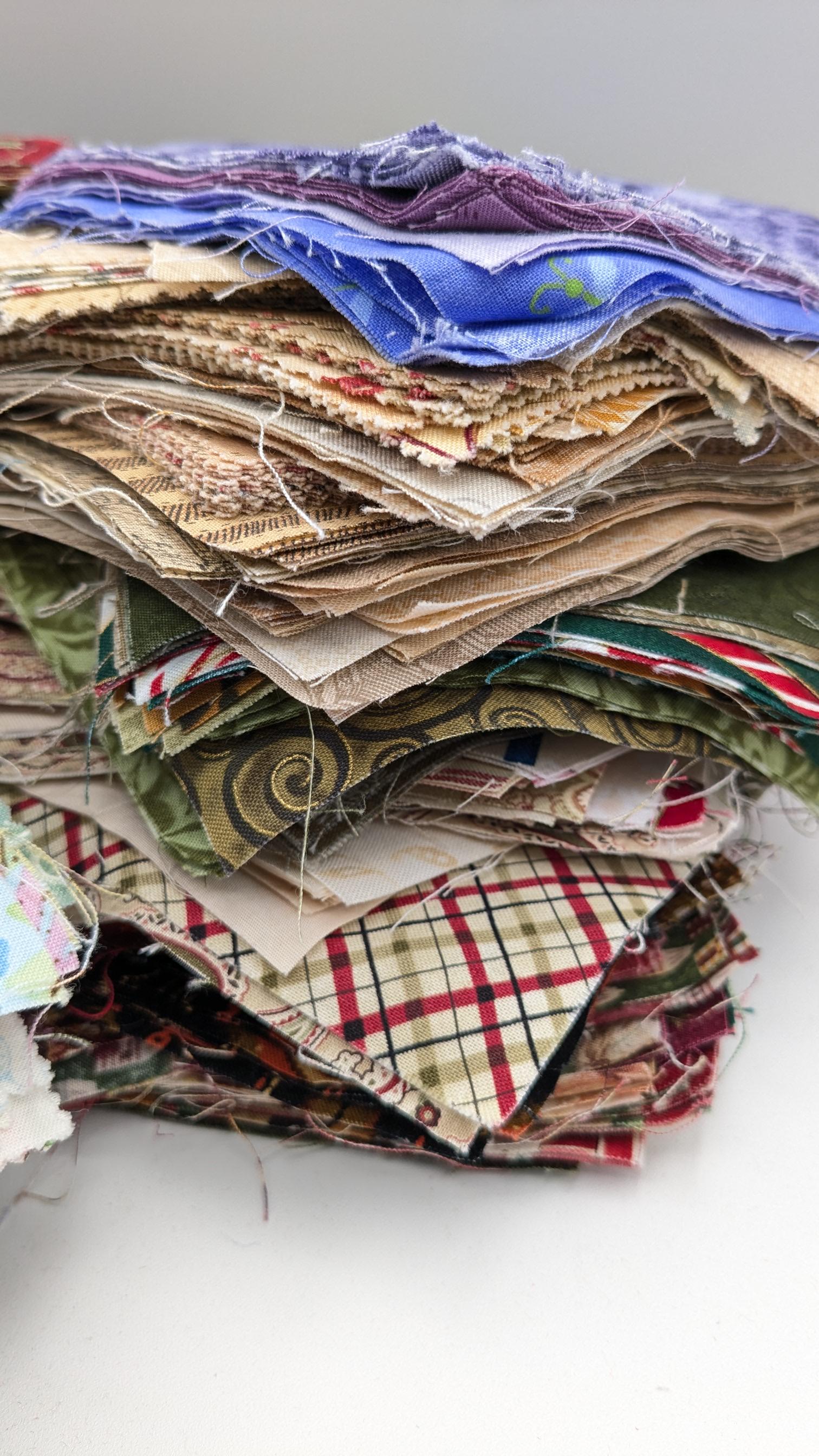 Huge Charm Square Bundle Destash 5" Squares Mixed Quilting Fabric ...