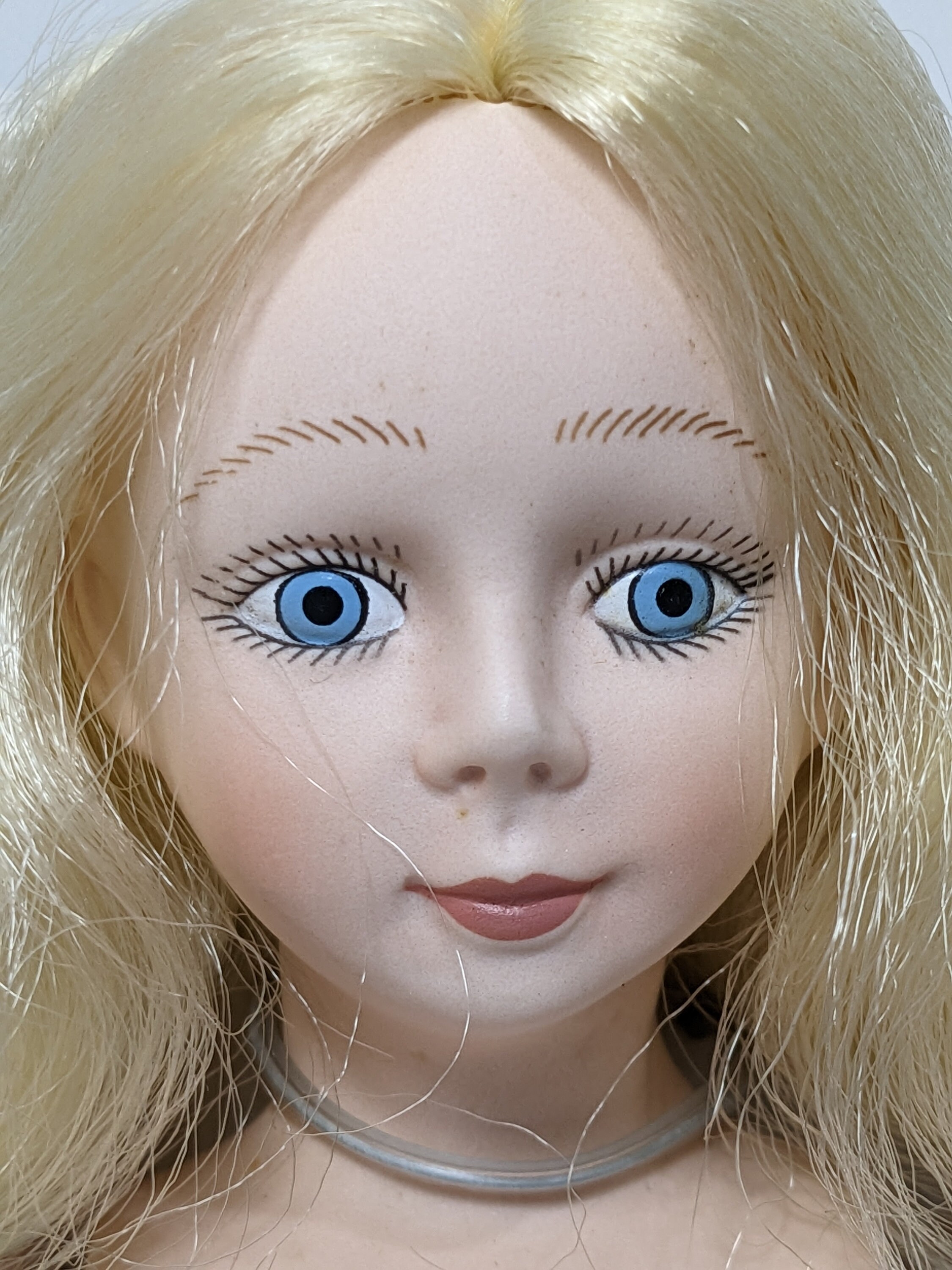 Vinyl Angel Doll Head and Hands Angel Doll Parts Handmade Doll Parts - Etsy