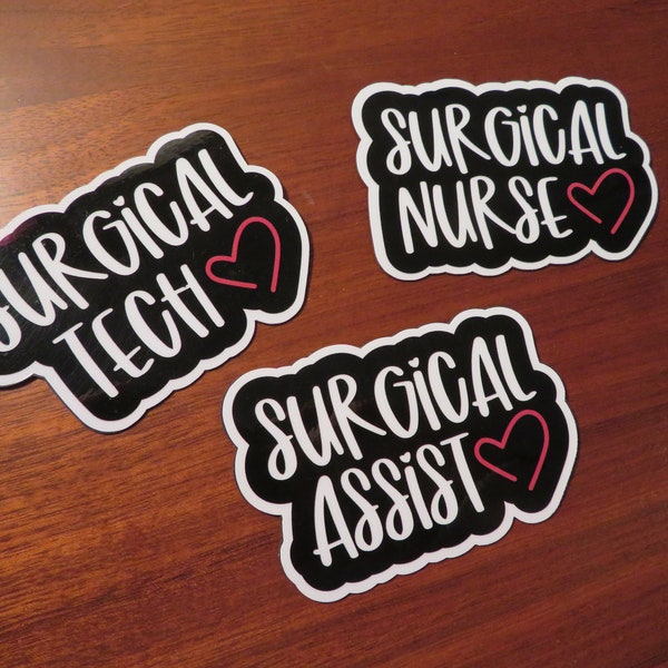 Nurse Tech Stickers - Etsy