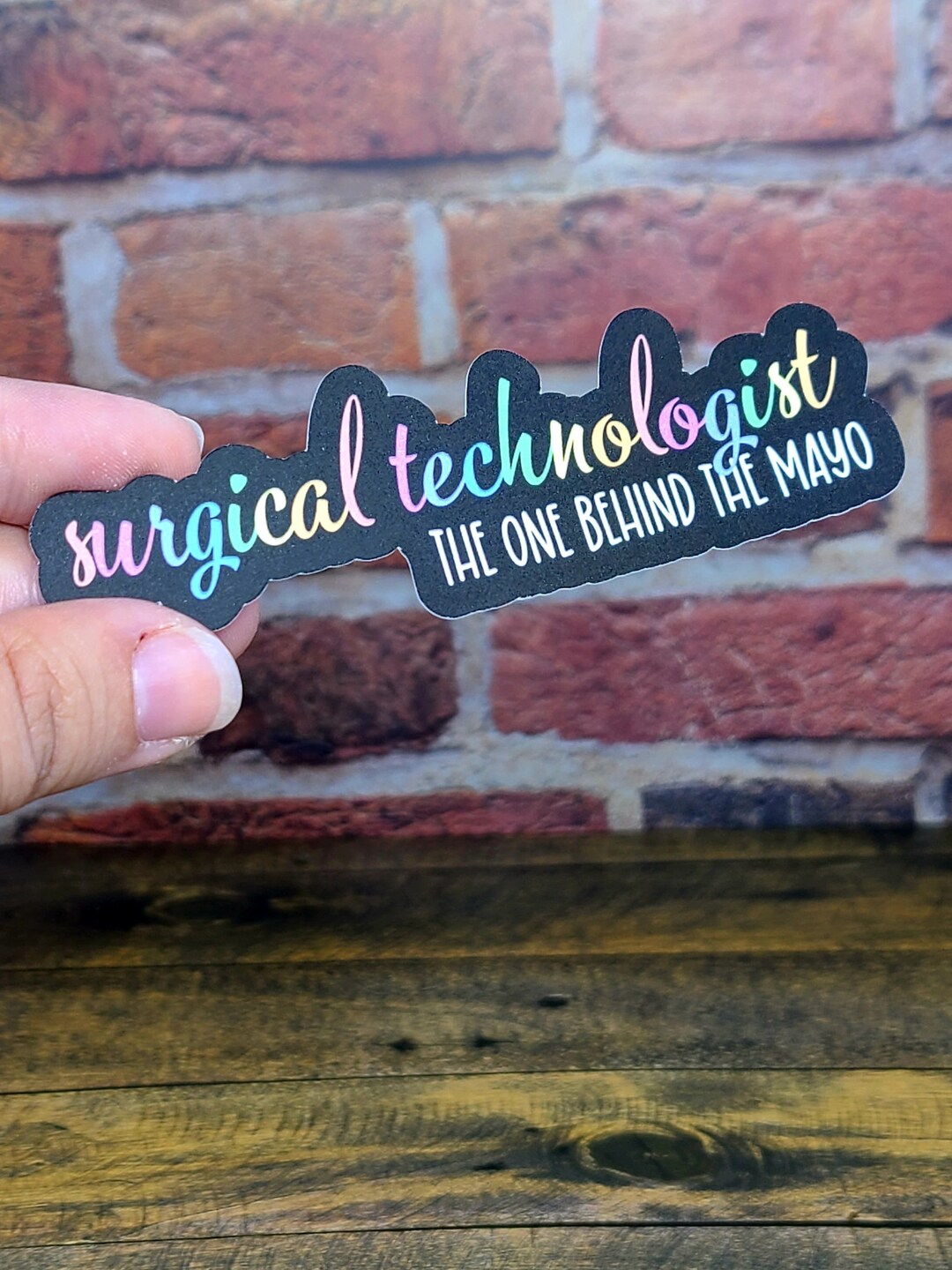 Surgical Technologist Sticker, Vinyl - Etsy