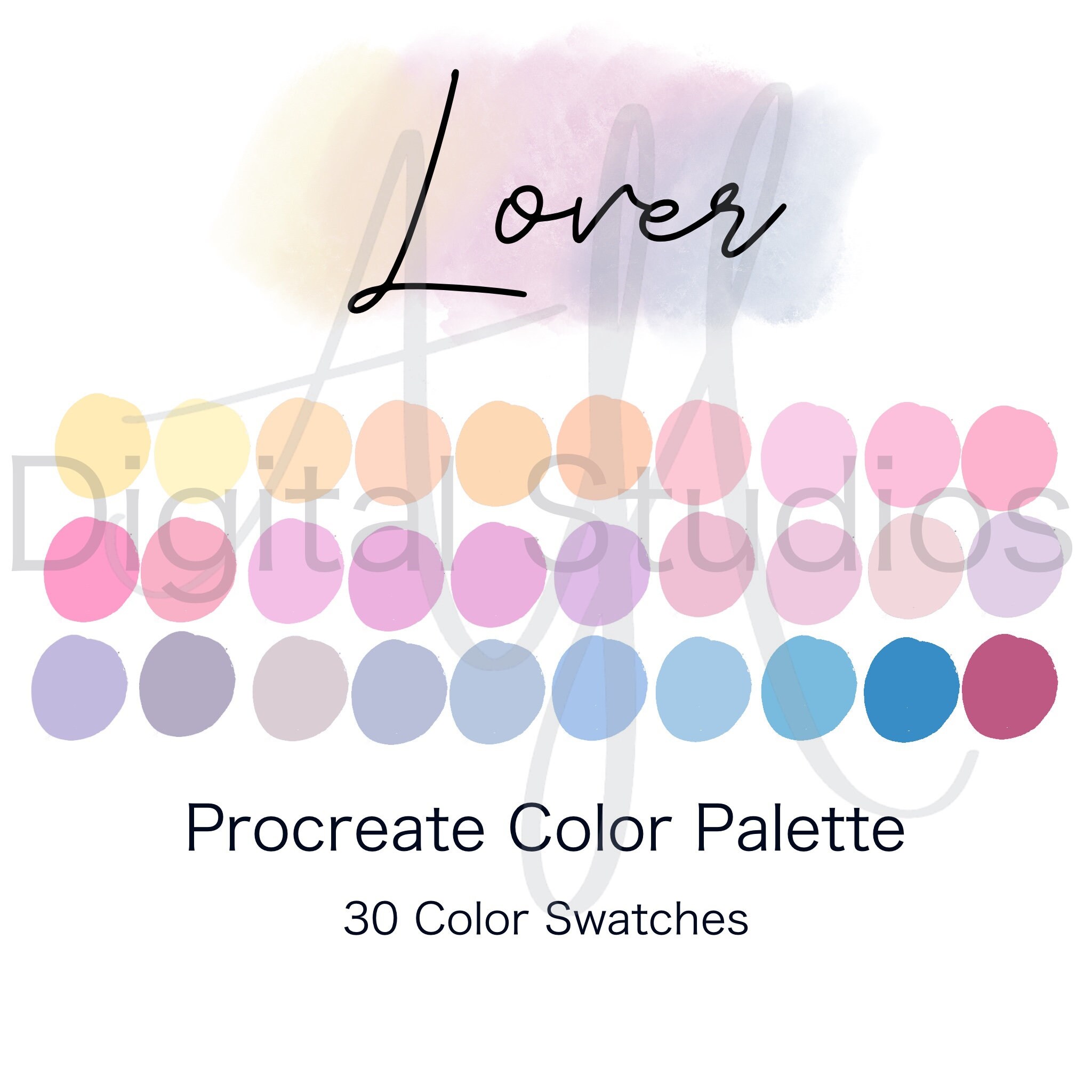 Taylor Swift Album Cover Inspired Procreate Color Swatch Bundle - Etsy