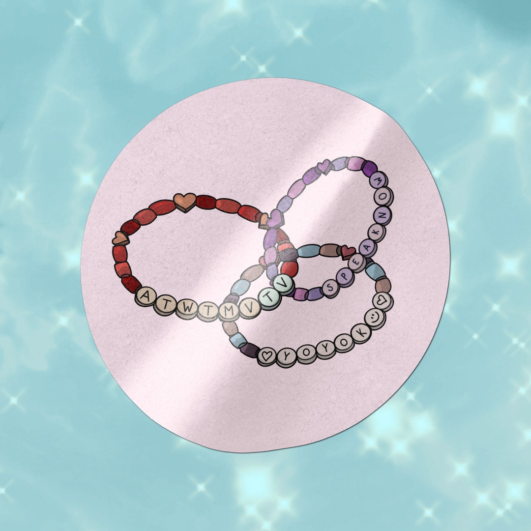 Eras Friendship Bracelets PNG & JPEG Digital Art - Etsy