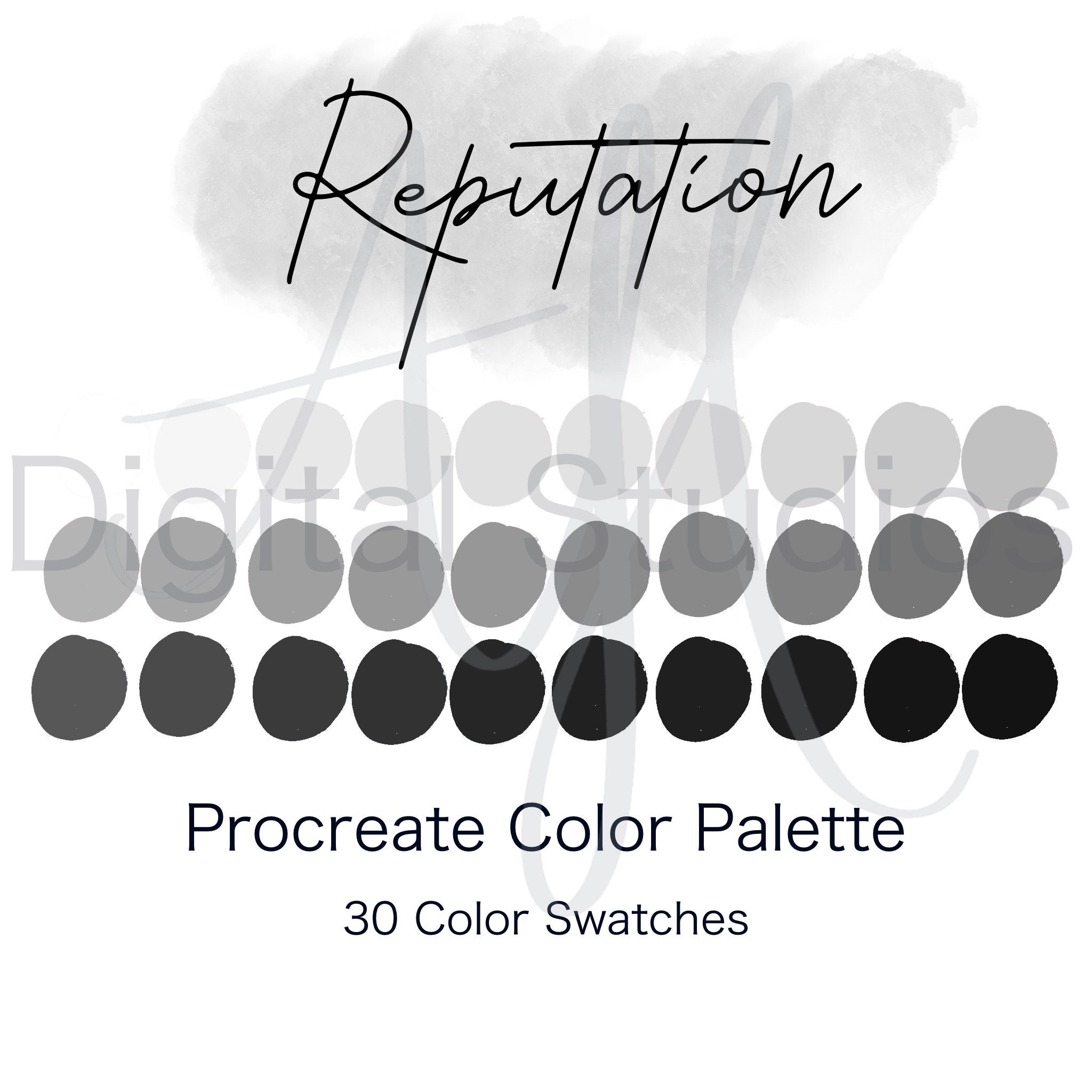 Taylor Swift Album Cover Inspired Procreate Color Swatch Bundle - Etsy