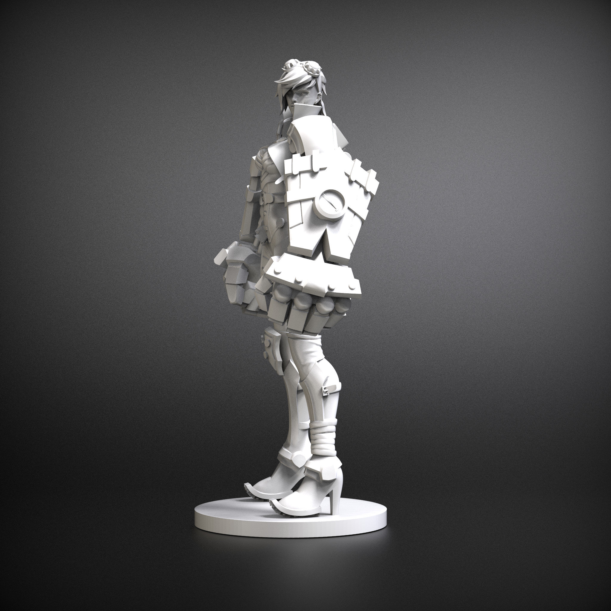 STL Vi Arcane 3d Model to Print League of Legends 3D Print Model 3D ...