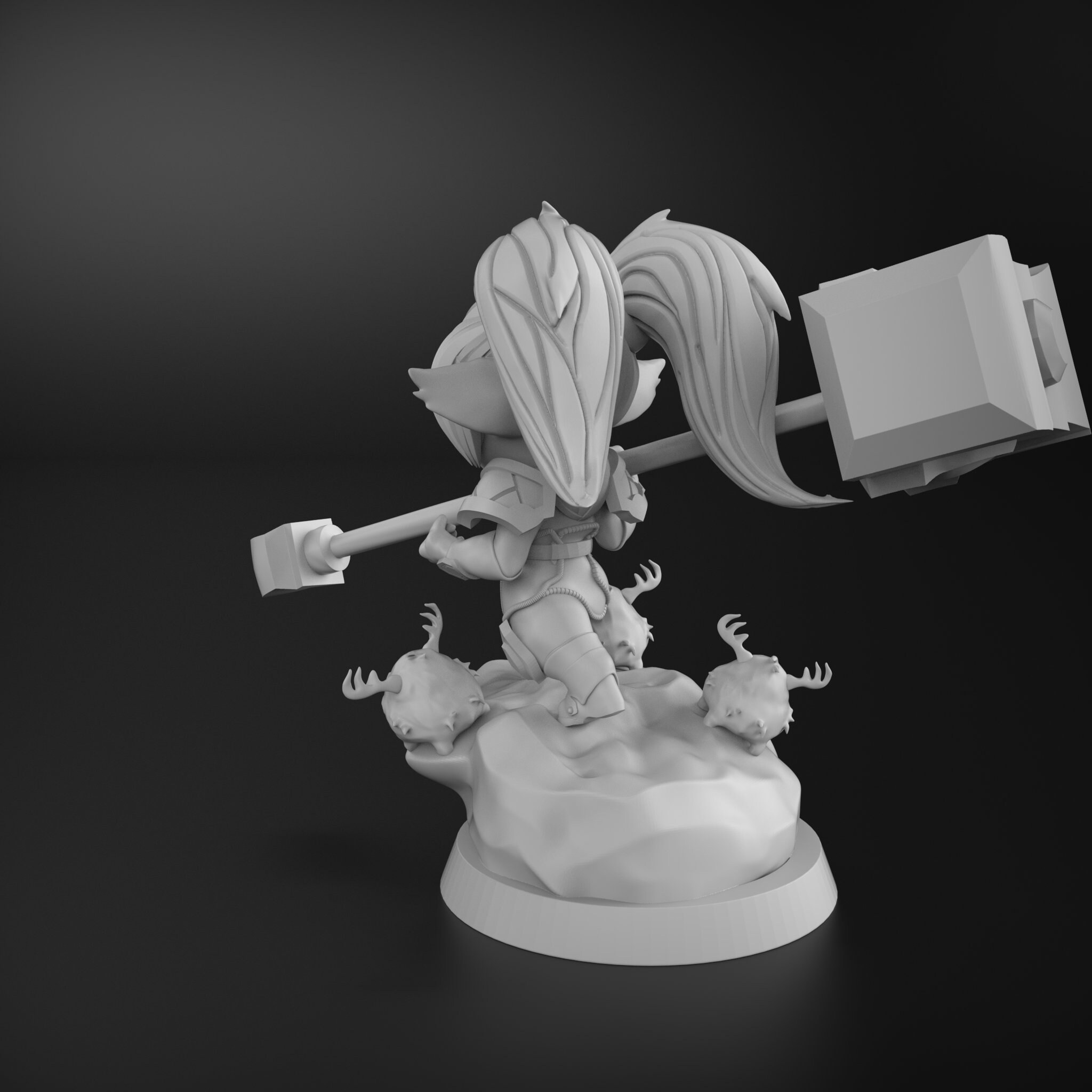 STL Poppy Base Skin League of Legends - Etsy