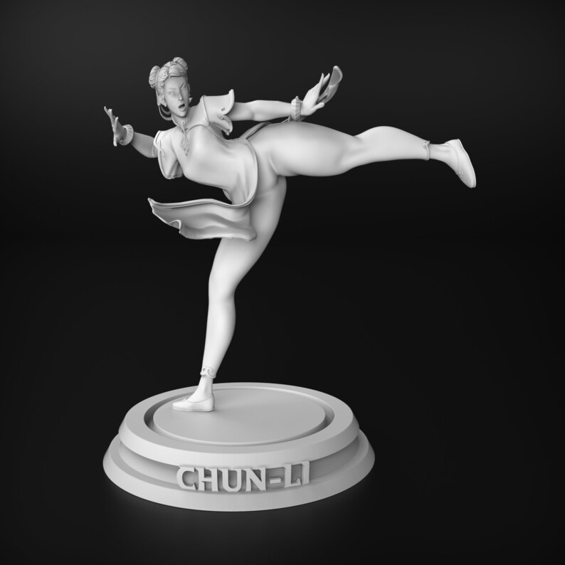 Street Fighter 6 Chun Li 3D Print Model Archivo Stl De - Etsy