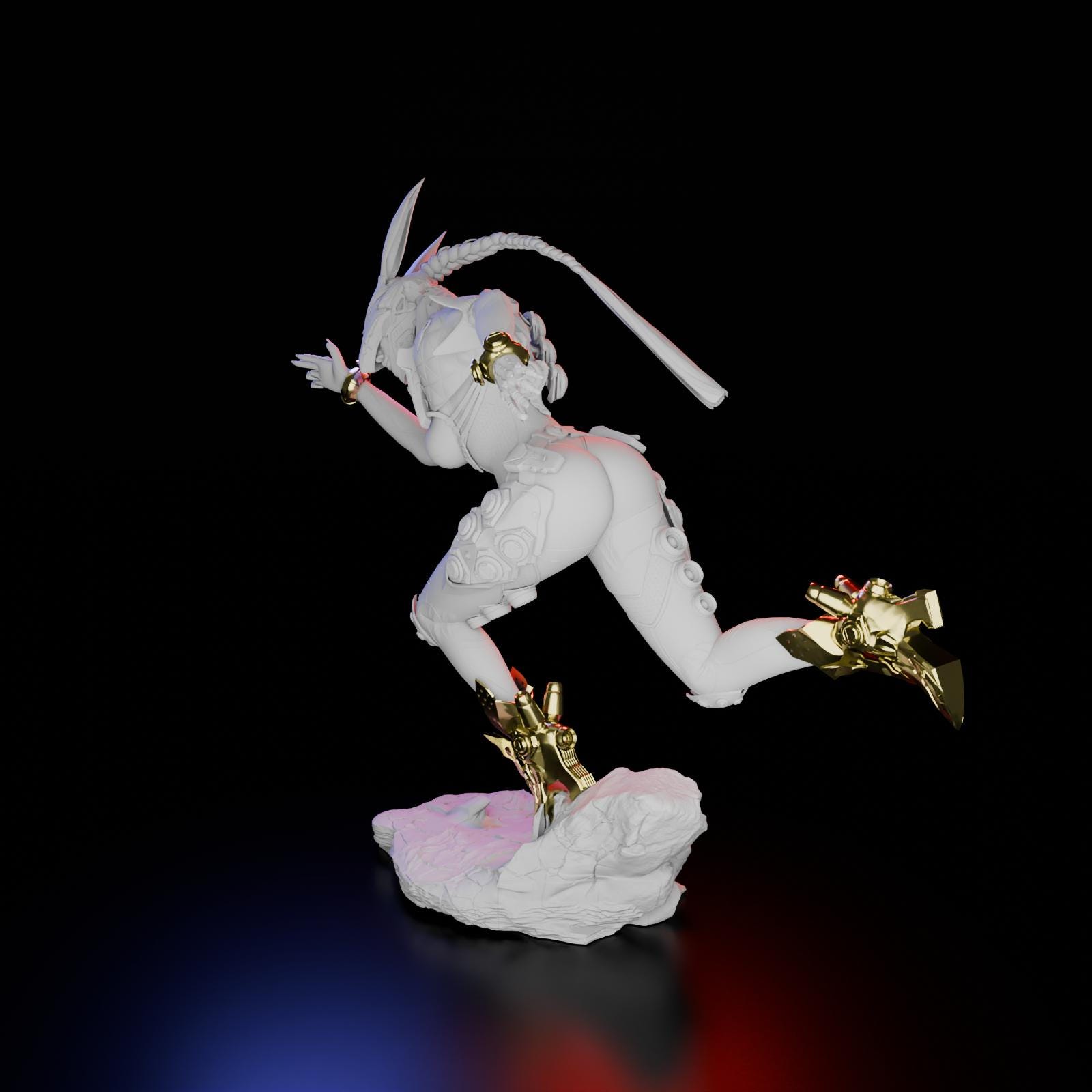 The First Descendant Bunny Pose 3D Model 3D Printing Stl File - Etsy