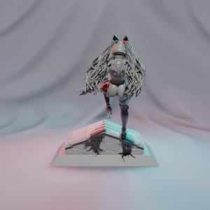 STL Bunny the First Descendant 3D Model 3D Printing Stl File - Etsy