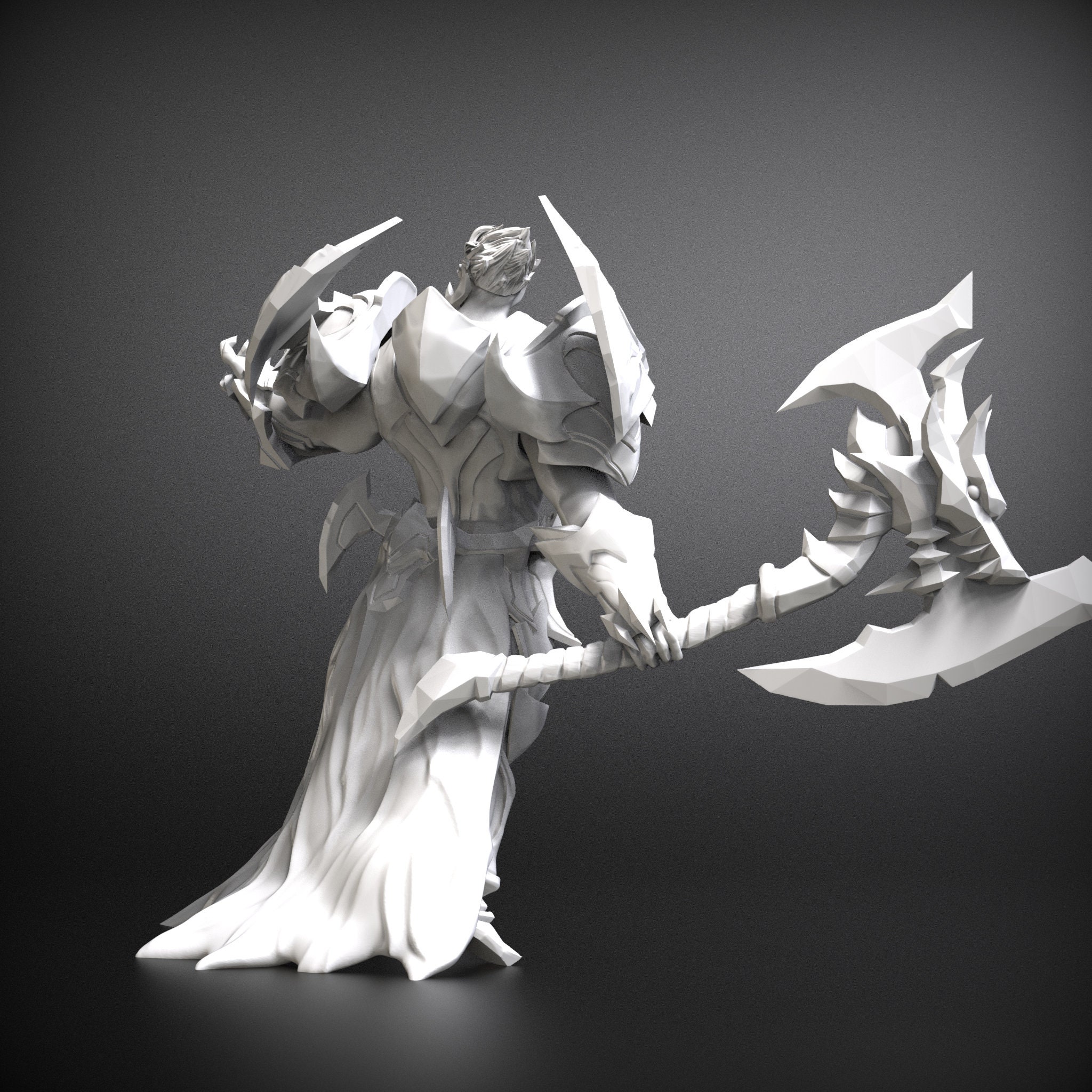 STL Darius God King 3D Print Model League of Legends 3D Print Model 3D ...