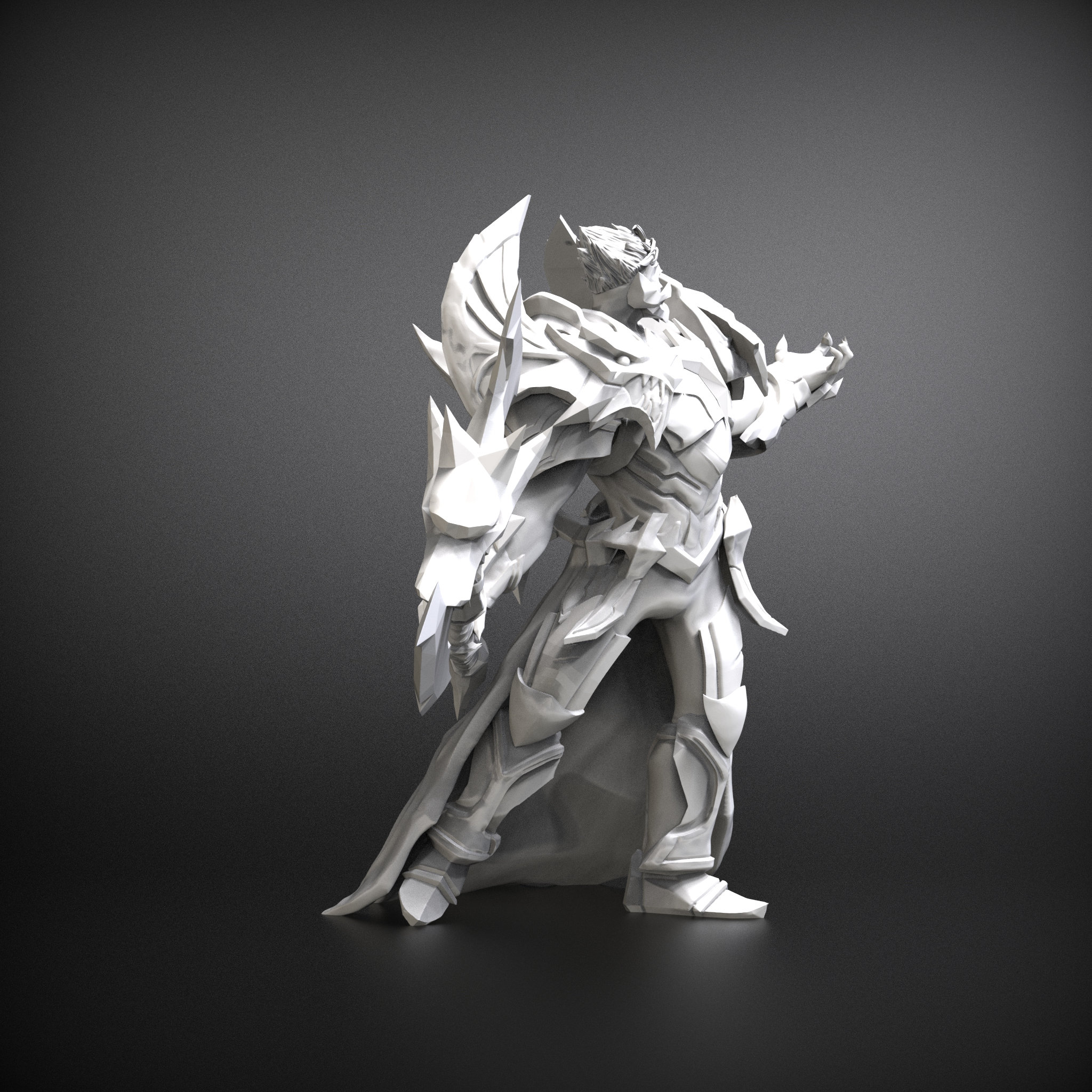 STL Darius God King 3D Print Model League of Legends 3D Print Model 3D ...