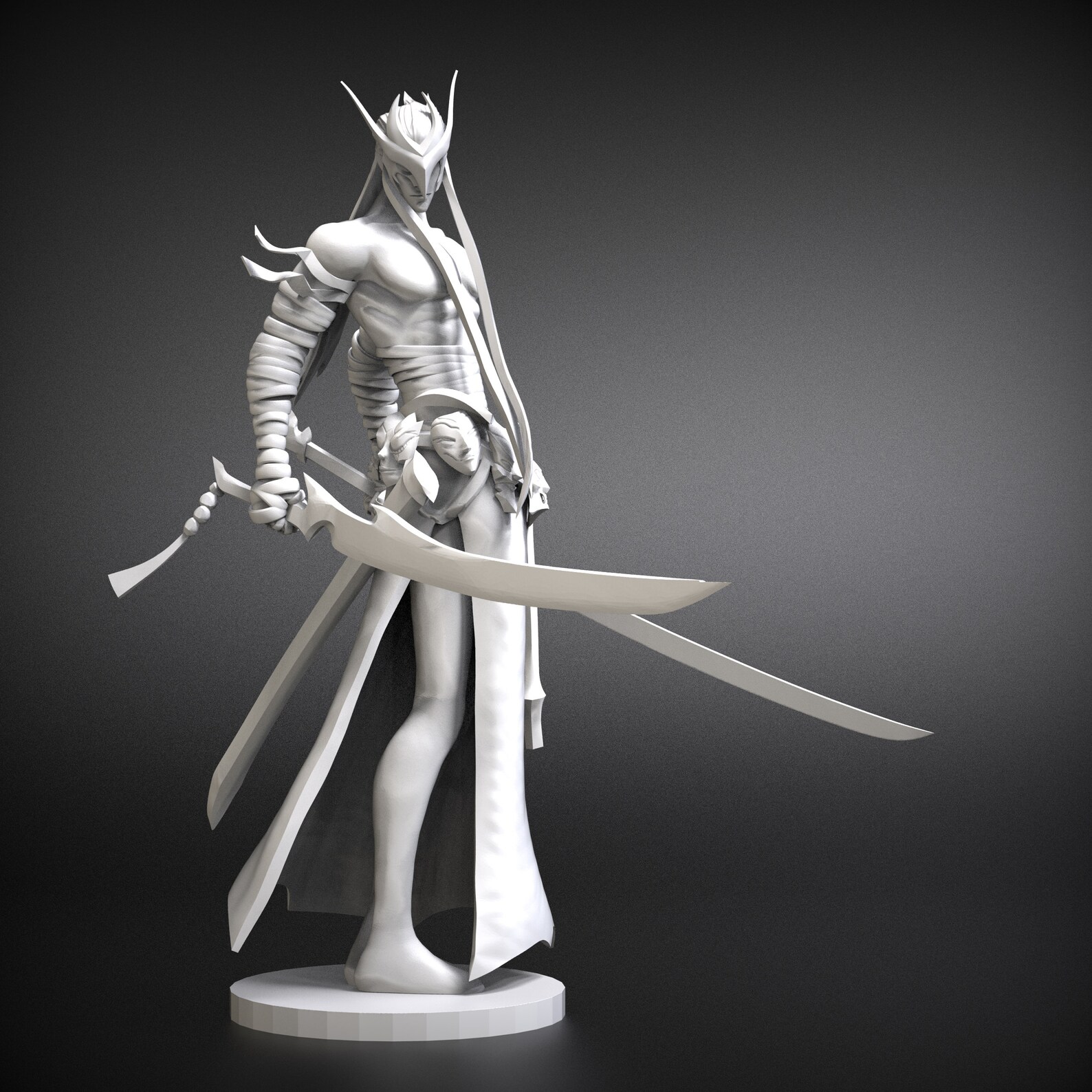 STL Yone League of Legends 3D Model to Print 3D Printing Stl File - Etsy
