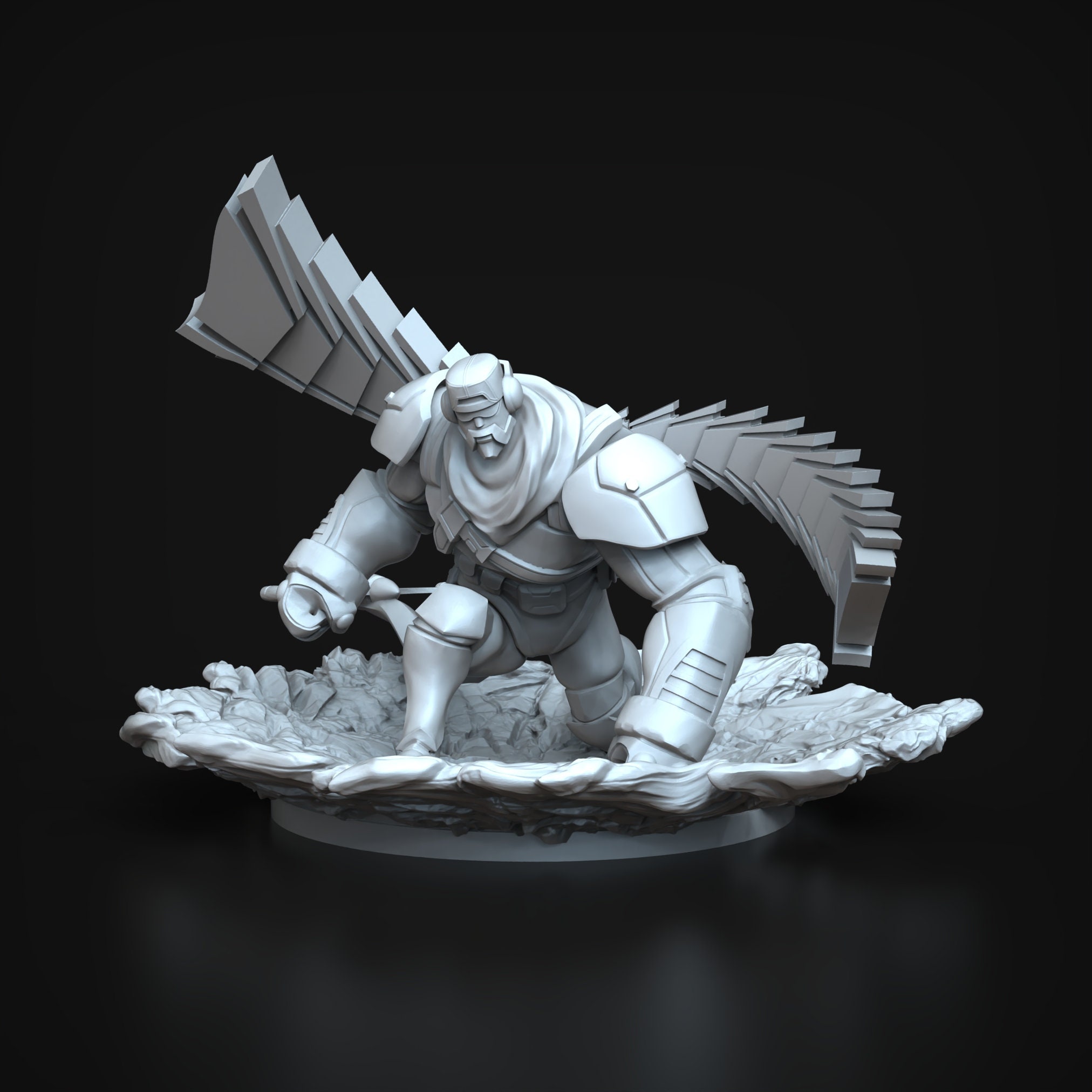 STL Comand Galio League of Legends 3D Print Model 3D Print Model 3D ...