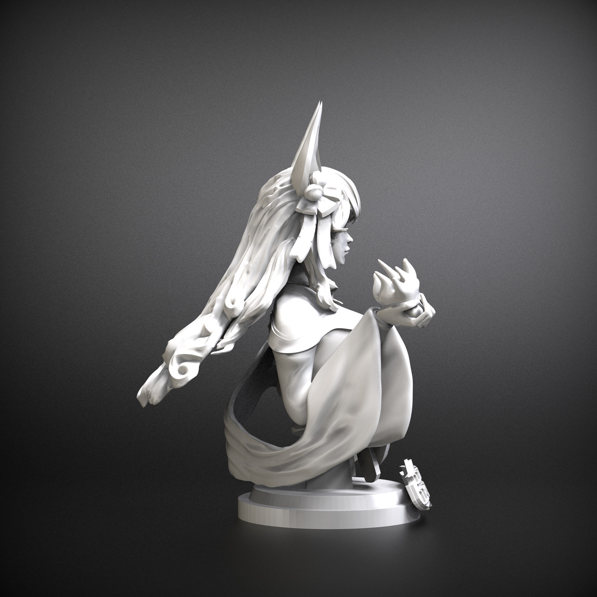 STL Ahri Spirit Blossom League of Legends 3D Printing Stl File - Etsy