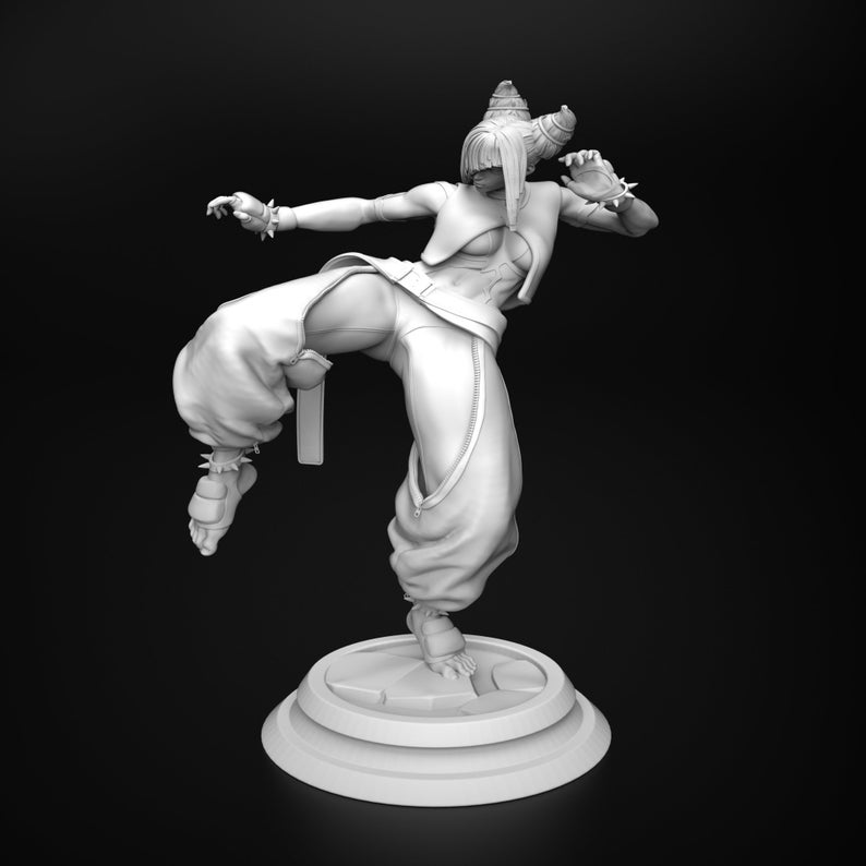 STL Street Fighter 6 Juri Han 3D Printing Stl File - Etsy