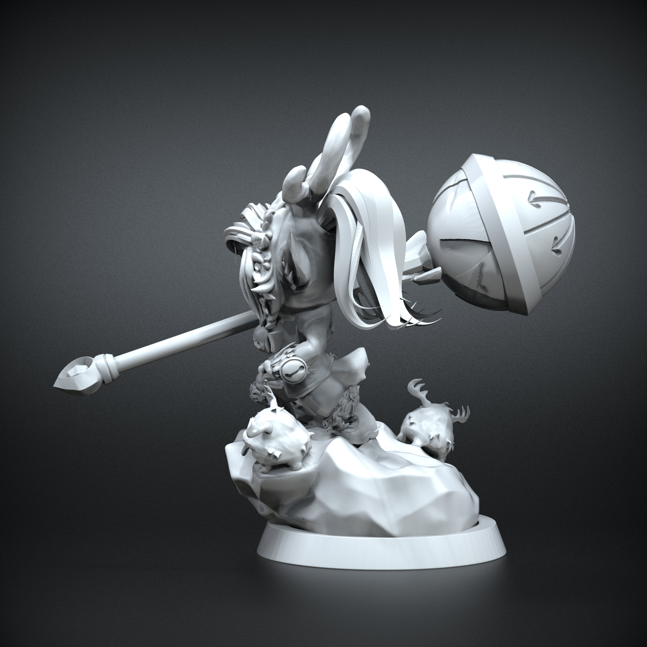STL Poppy Snow Fawn 3D Print Model 3D Printing Stl File - Etsy