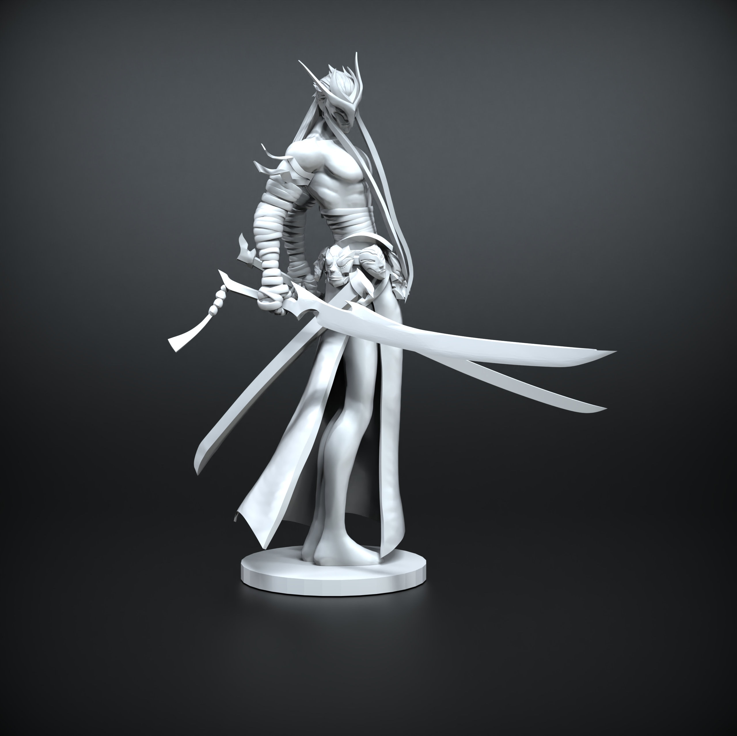 STL Yone League of Legends 3D Model to Print 3D Printing Stl File - Etsy