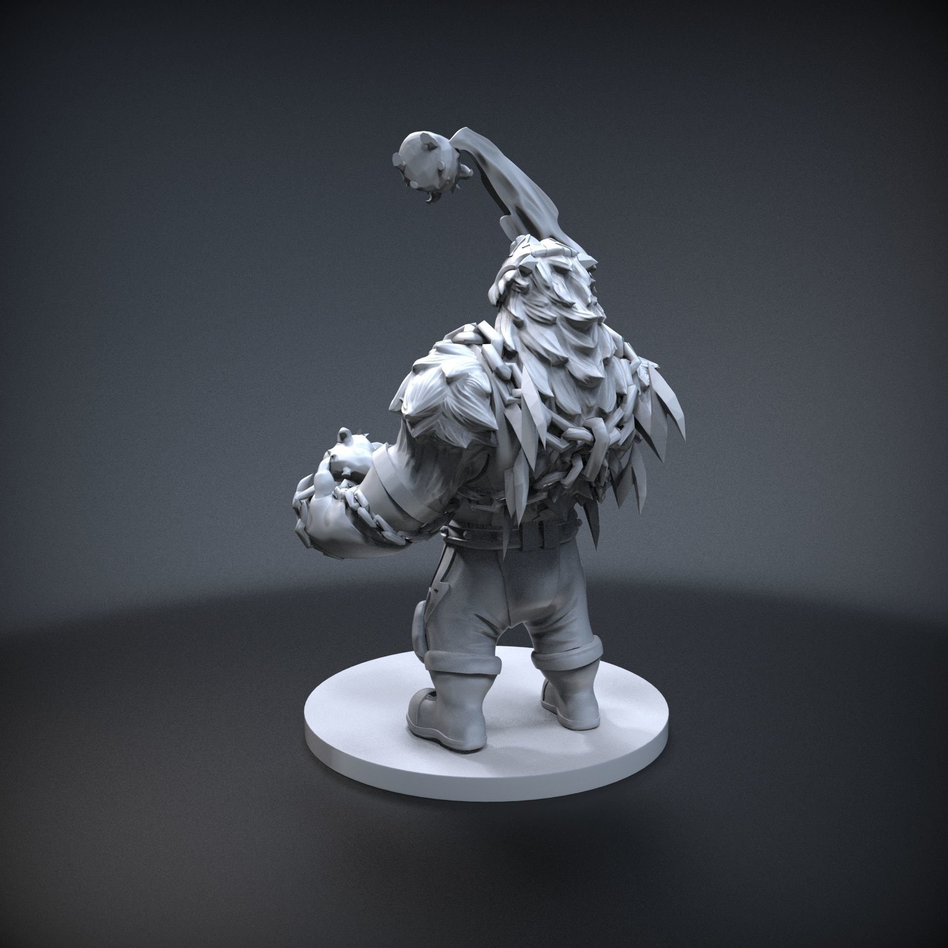 STL Volibear Lightning League of Legends 3d Print 3D Print Model 3D ...