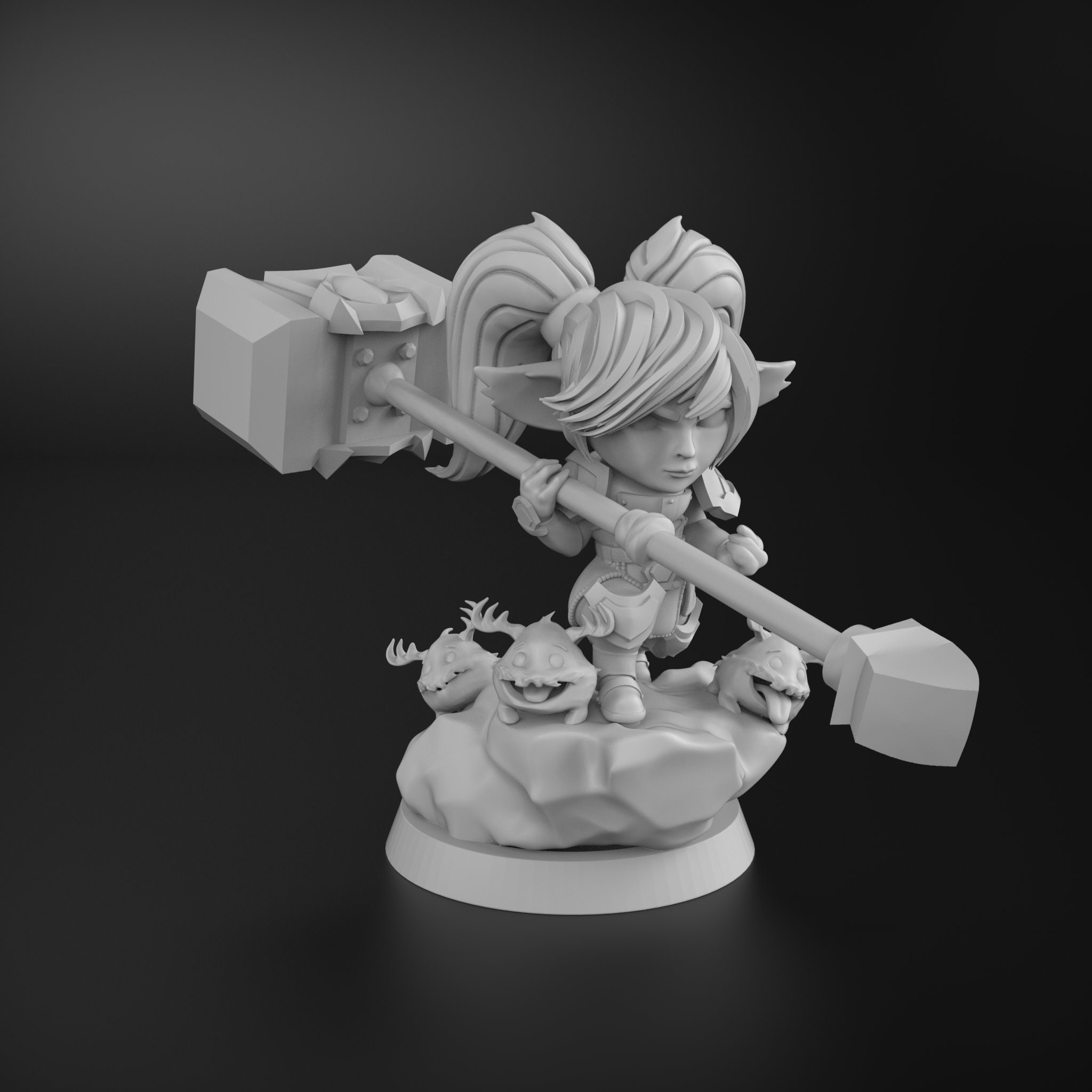 STL Poppy Base Skin League of Legends - Etsy